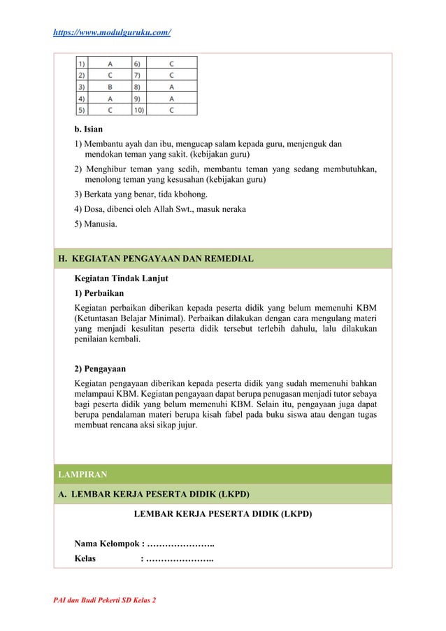 MODUL AJAR PAI DAN BUDI PEKERTI KELAS 2 BAB 3 KURIKULUM MERDEKA.docx