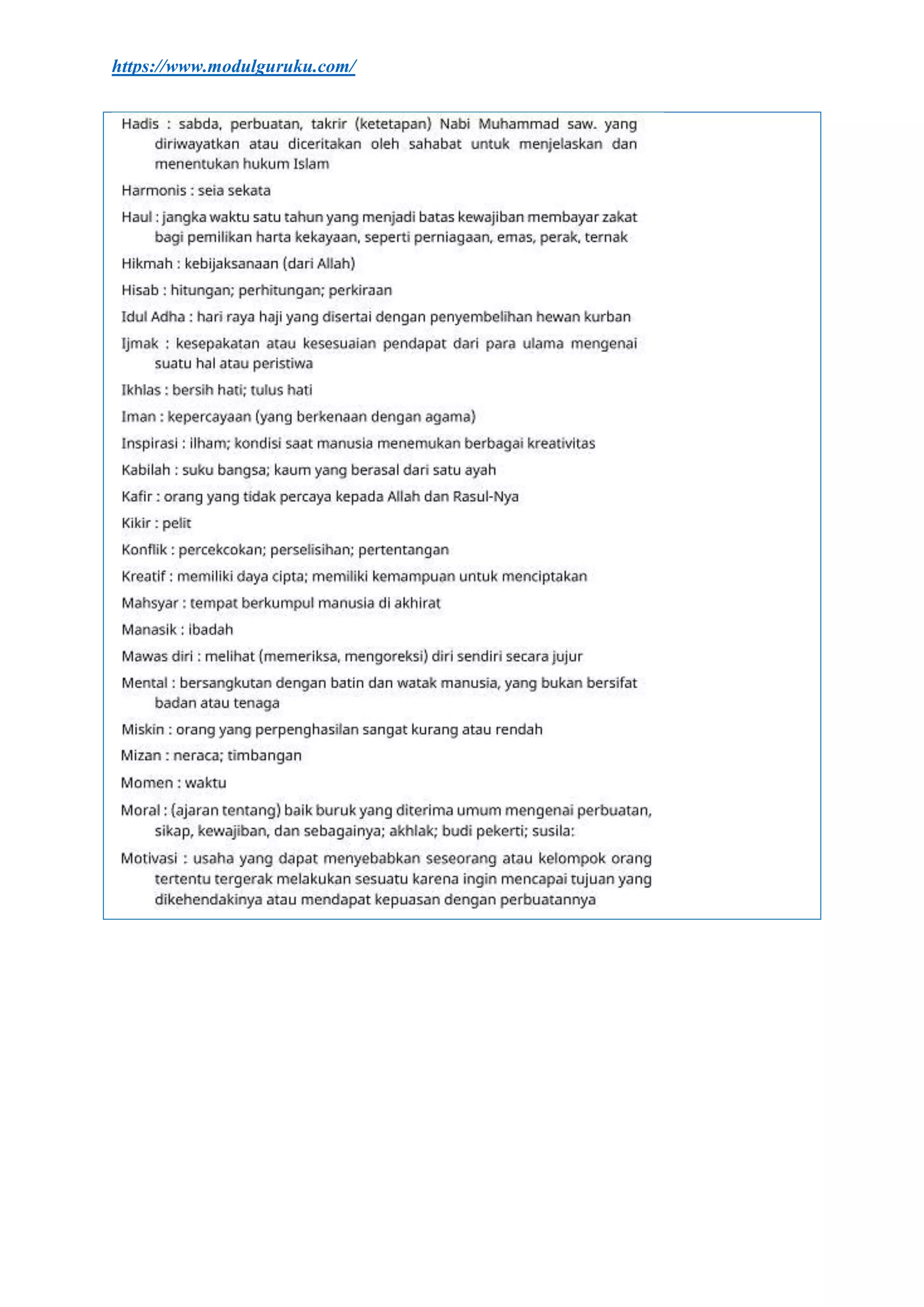 MODUL AJAR PAI DAN BUDI PEKERTI KELAS 5 BAB 3 KURIKULUM MERDEKA.docx