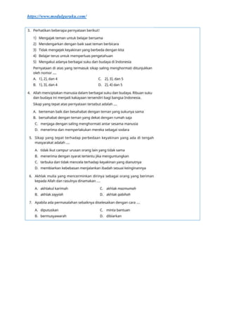 MODUL AJAR PAI DAN BUDI PEKERTI KELAS 5 BAB 3 KURIKULUM MERDEKA.docx
