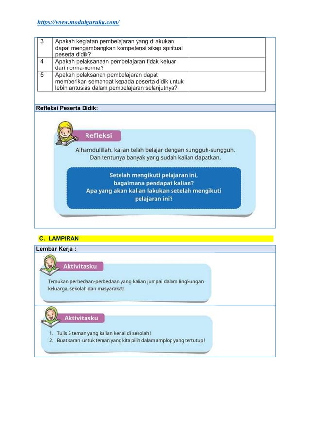 MODUL AJAR PAI DAN BUDI PEKERTI KELAS 5 BAB 3 KURIKULUM MERDEKA.docx