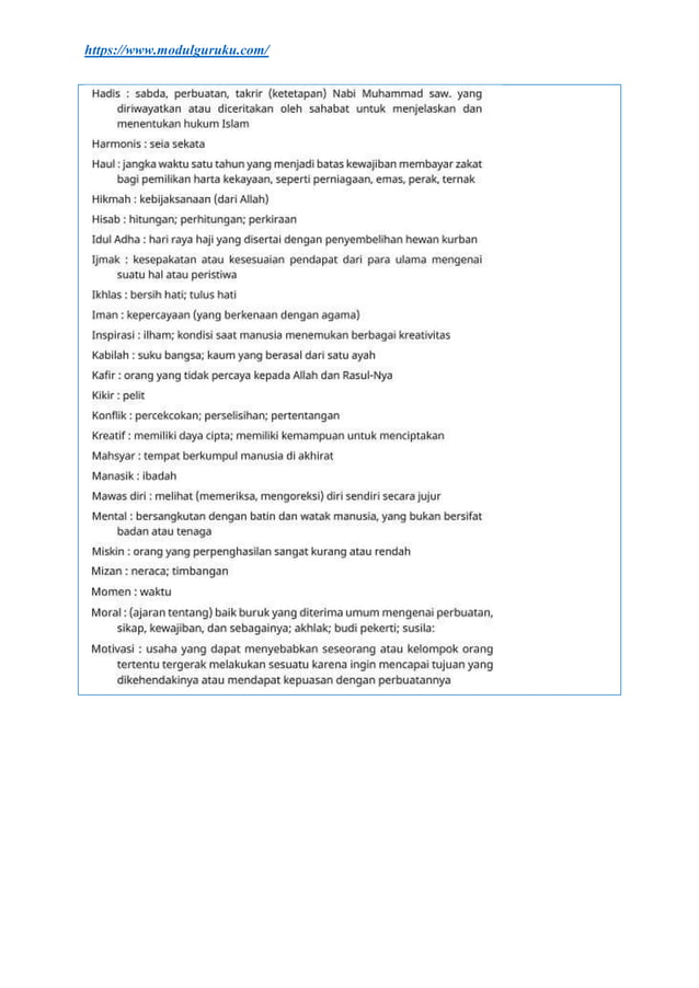 MODUL AJAR PAI DAN BUDI PEKERTI KELAS 5 BAB 3 KURIKULUM MERDEKA.docx