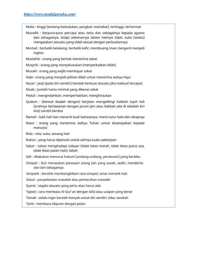 MODUL AJAR PAI DAN BUDI PEKERTI KELAS 5 BAB 3 KURIKULUM MERDEKA.docx