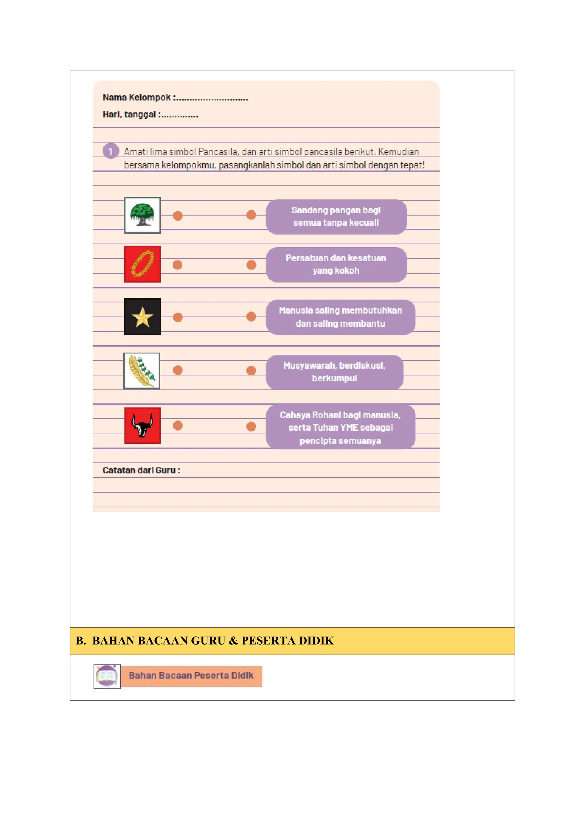 MODUL AJAR PENDIDIKAN PANCASILA KELAS 2 KURIKULUM MERDEKA | DOCX