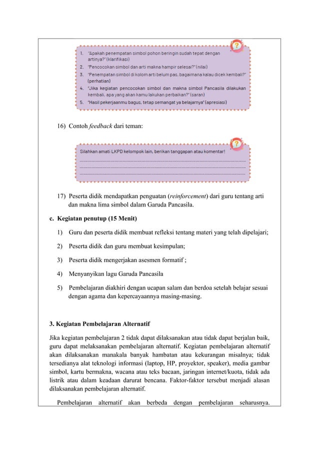 MODUL AJAR PENDIDIKAN PANCASILA KELAS 2 KURIKULUM MERDEKA | DOCX