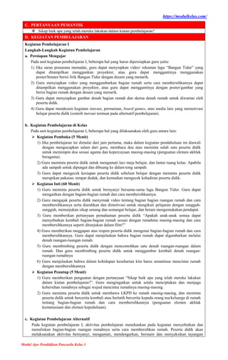 Modul Ajar Pendidikan Pancasila Kelas 1 Fase A Kurikulum Merdeka | PDF