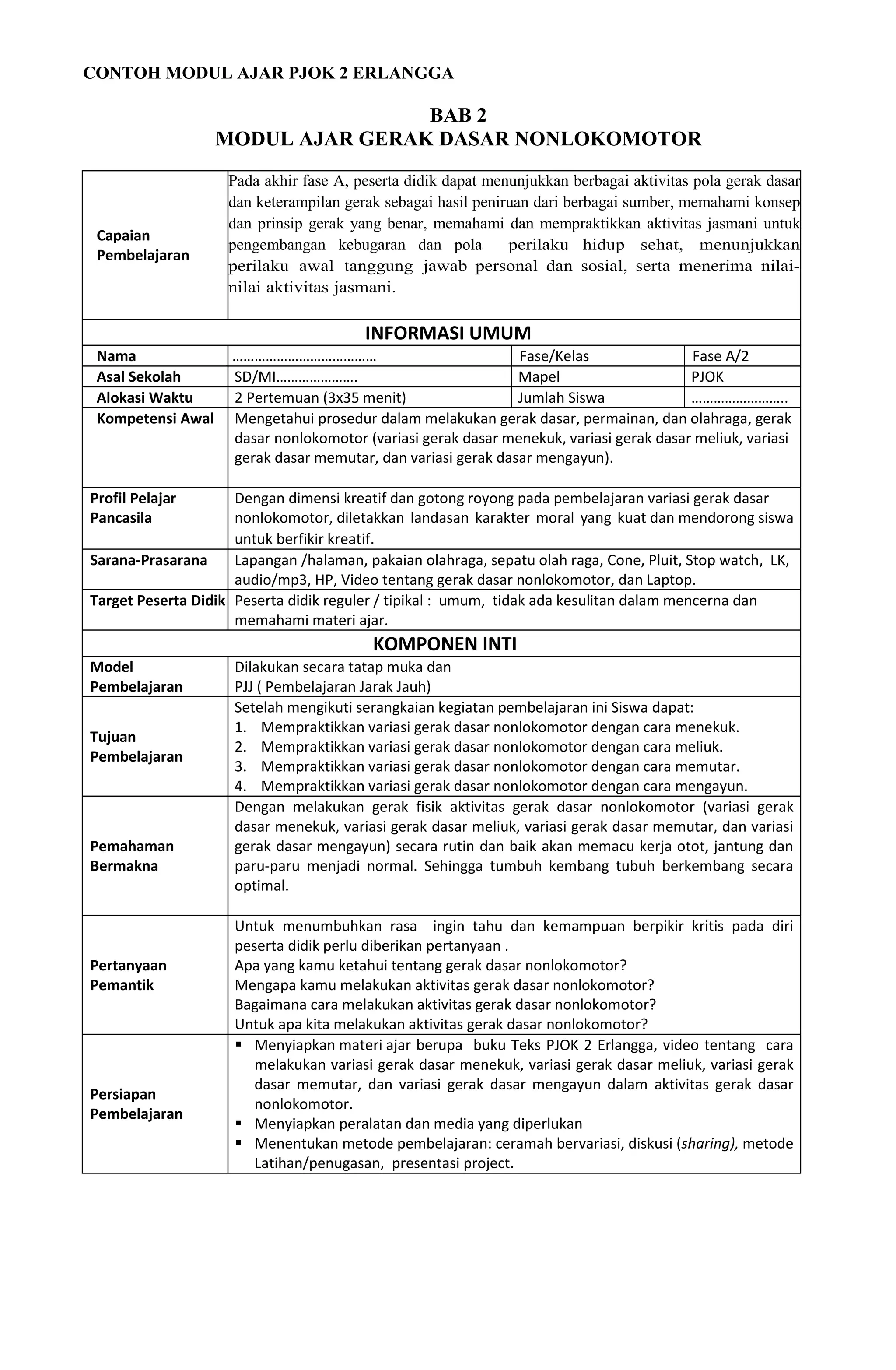 MODUL AJAR PJOK 2 BAB 2 (gerak dasar Nonlokomotor).pdf