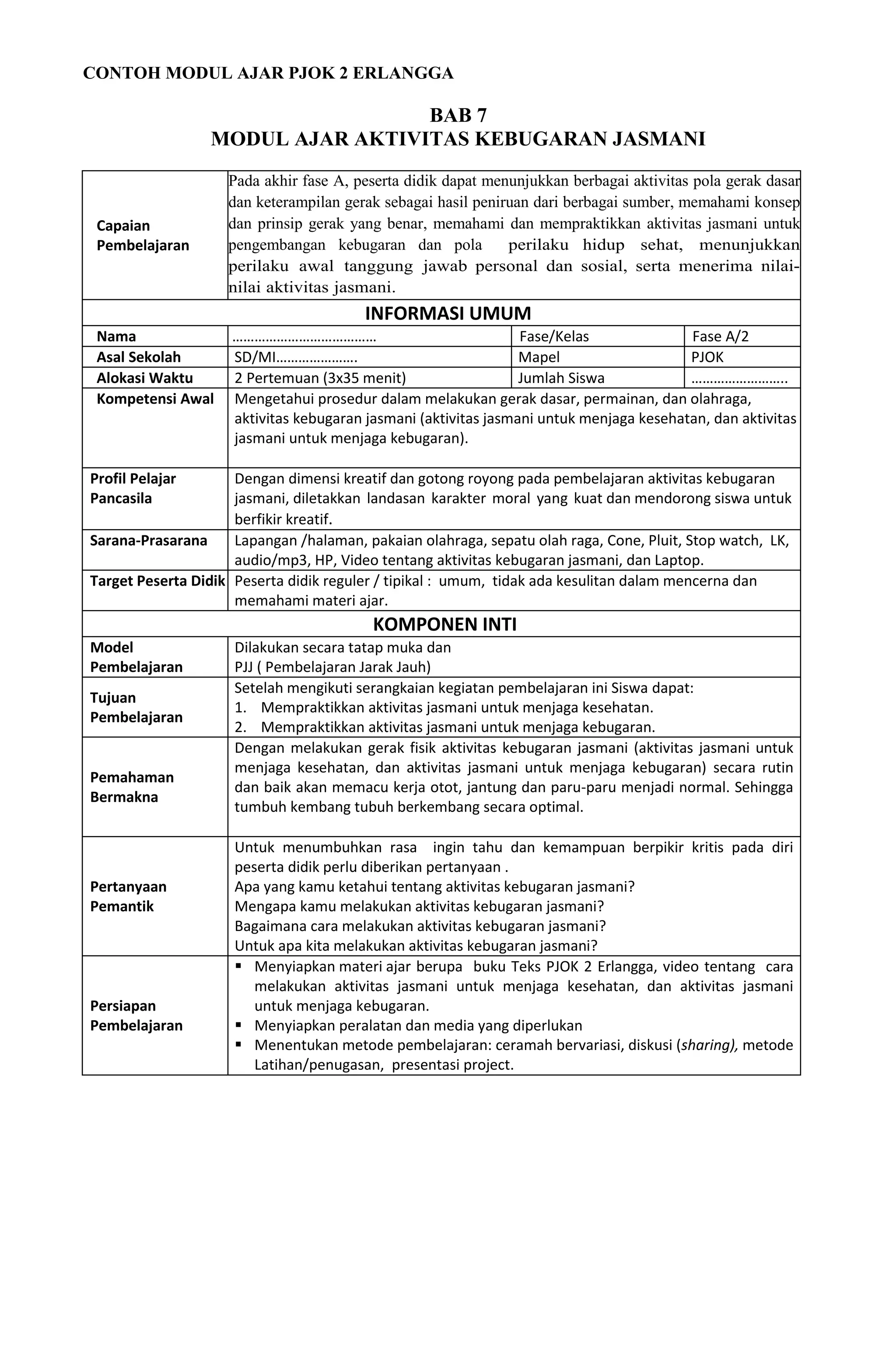 MODUL AJAR PJOK 2 BAB 7 (aktivitas kebugaran jasmani).pdf
