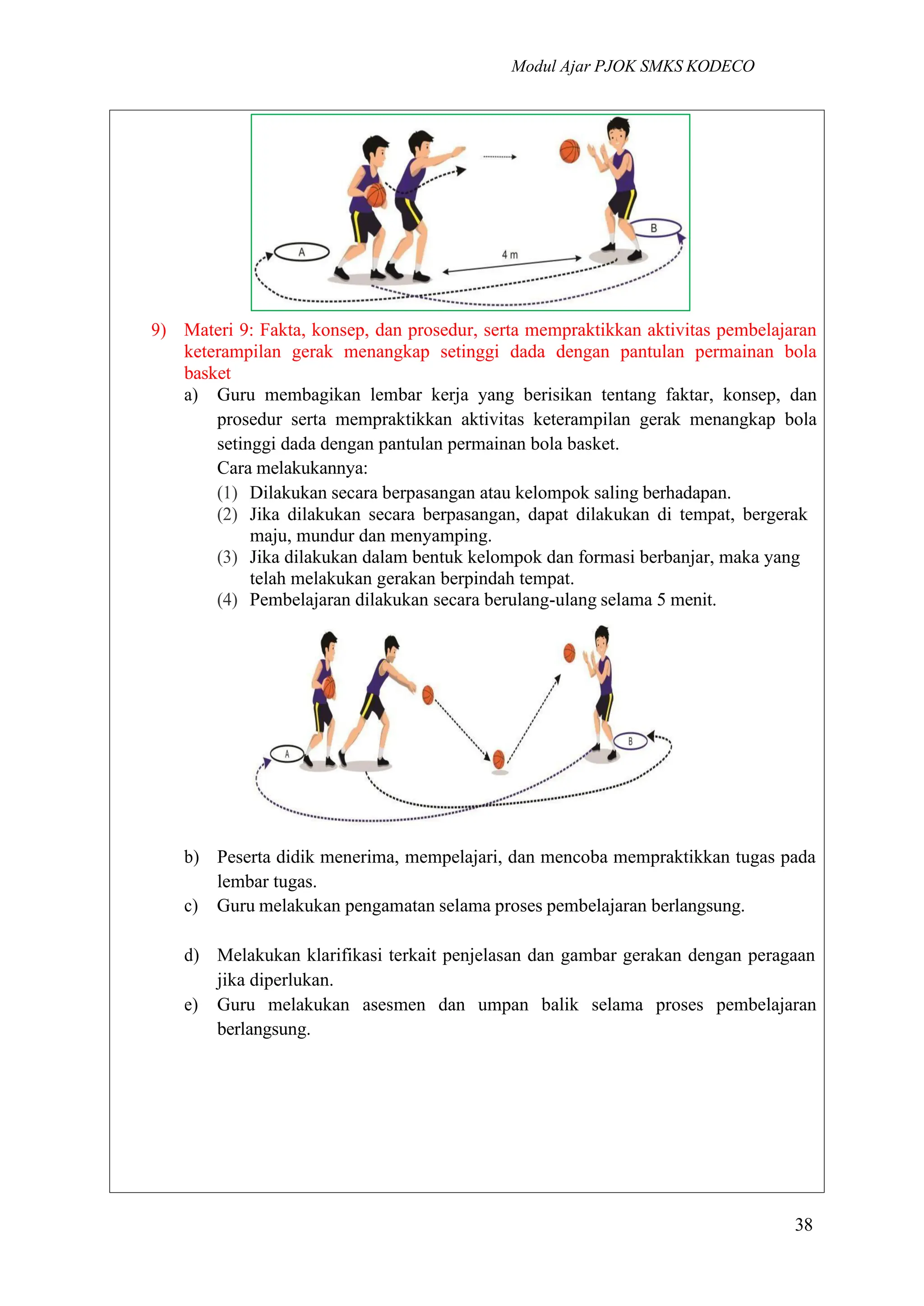 modul Ajar PJOK Fase E kelas XI elemen terbaru | PDF
