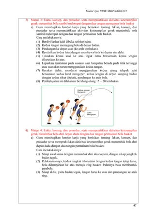 modul Ajar PJOK Fase E kelas XI elemen terbaru | PDF