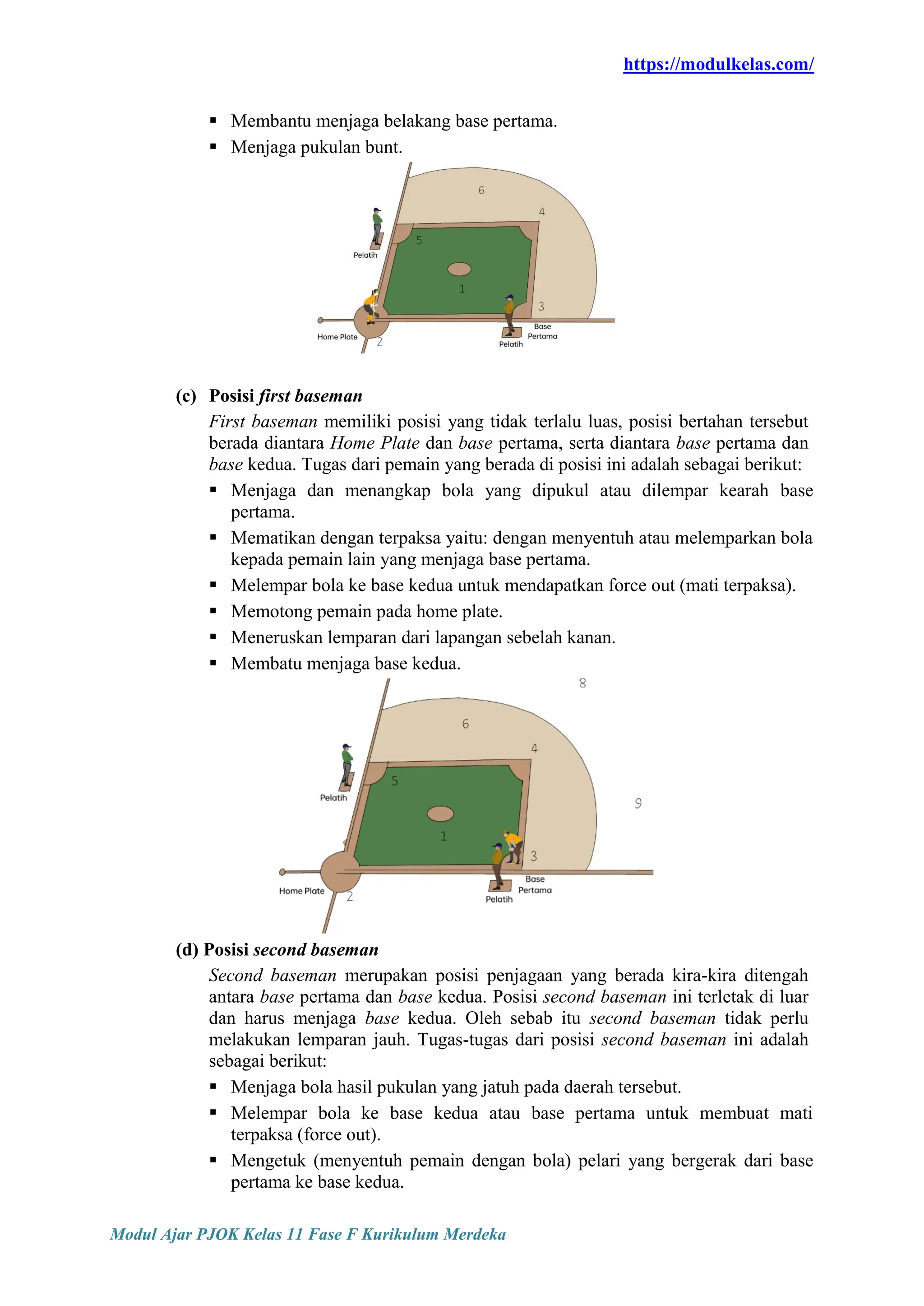Modul Ajar PJOK Kelas 11 SMA/MA Fase F Kurikulum Merdeka | PDF