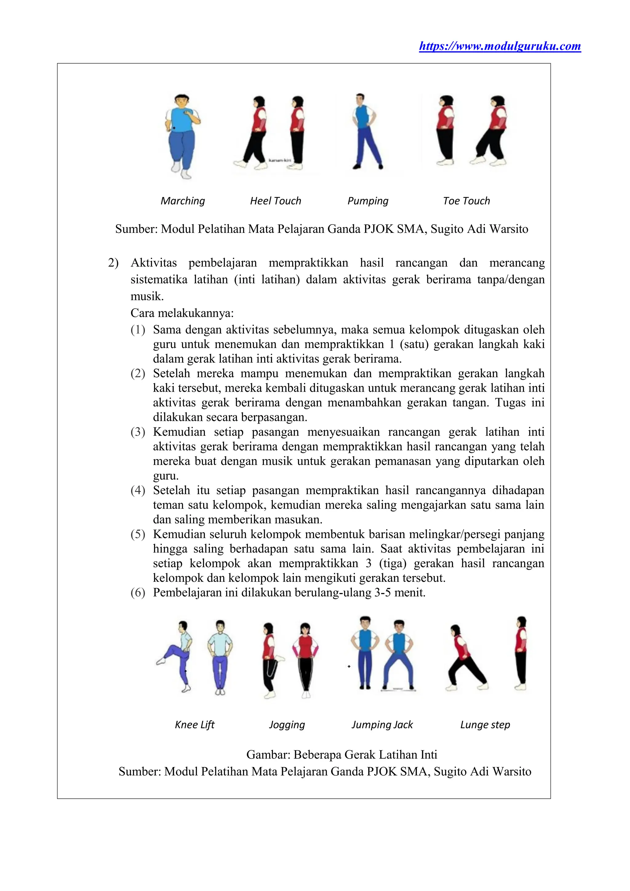 Modul Ajar PJOK Kelas 12 Fase F Kurikulum Merdeka | PDF