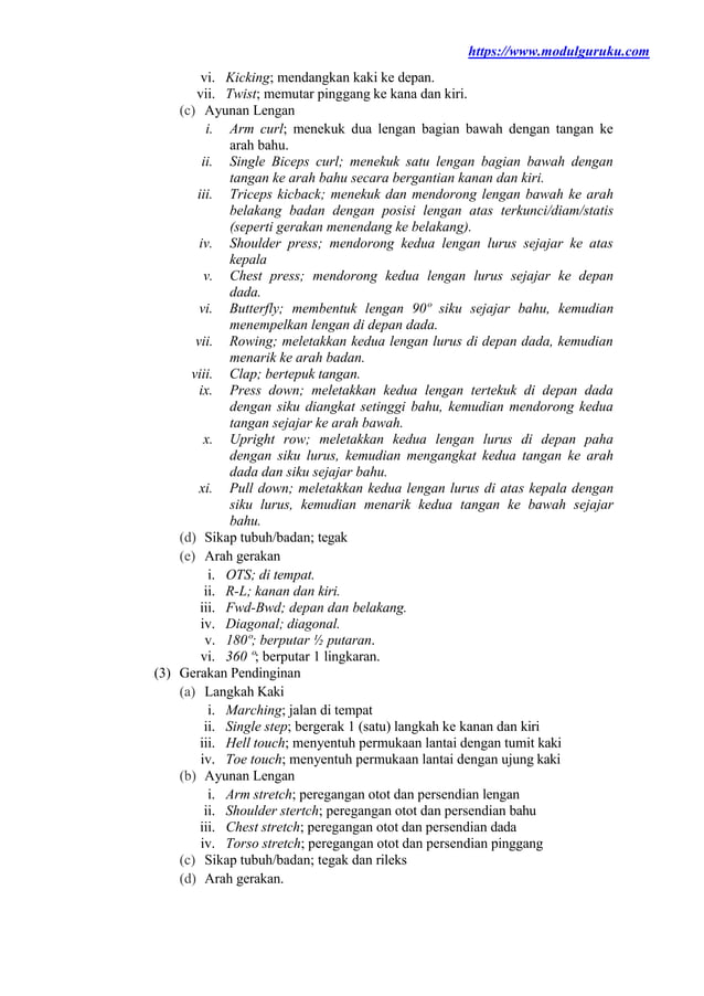 Modul Ajar PJOK Kelas 12 Fase F Kurikulum Merdeka | PDF