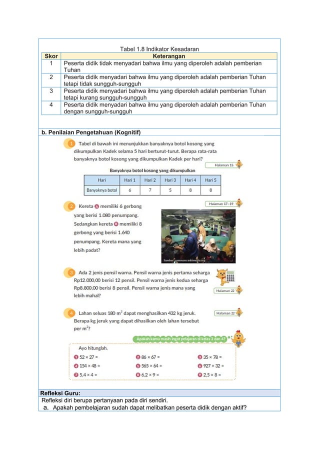 MODUL AJAR MATEMATIKA KELAS 5 BAB 1 BILANGAN CACAH KURANG DARI 100000.docx