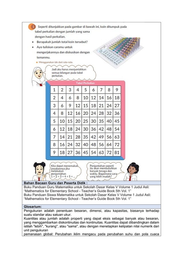 MODUL AJAR MATEMATIKA KELAS 5 BAB 1 BILANGAN CACAH KURANG DARI 100000.docx