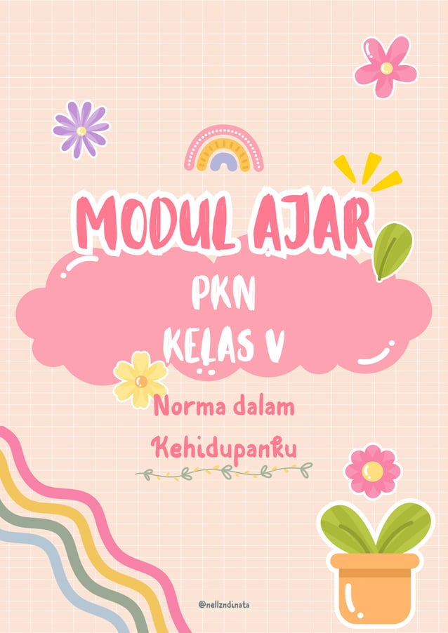 Modul Ajar PPKn Kls 5_Norma dalam Kehidupanku.pdf