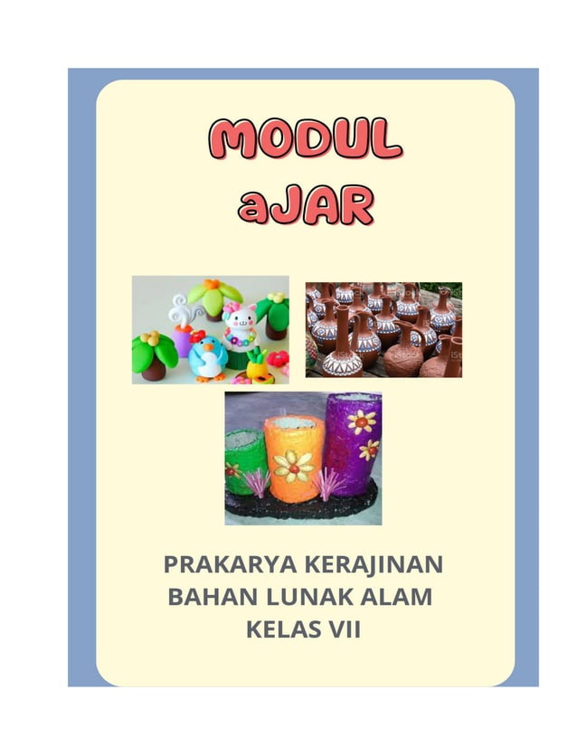 Modul Ajar Prakarya-Kerajinan - Modul Ajar Prakarya Kerajinan Bahan ...