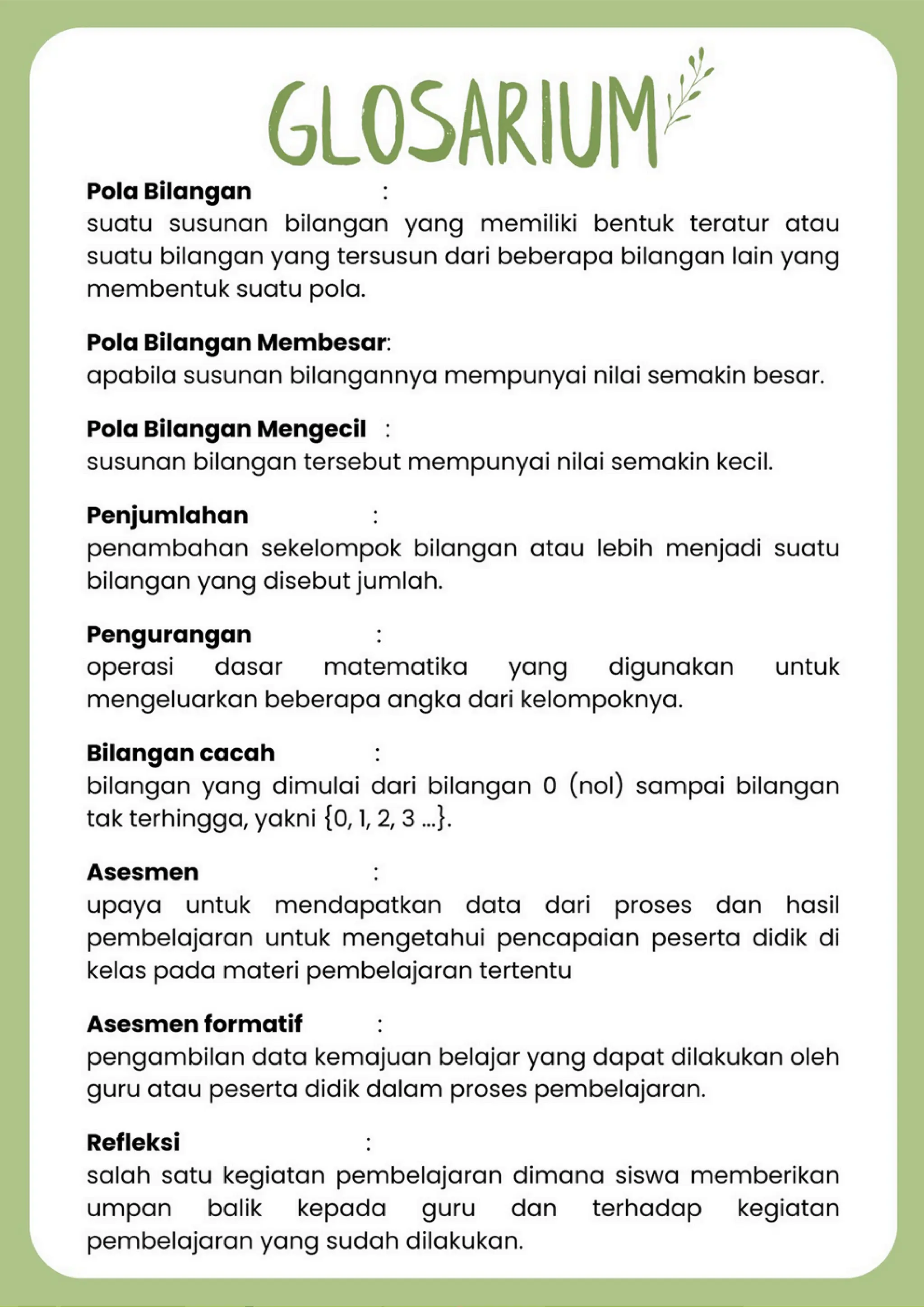 Modul ajar Matematika Kelas 4 tentang pola bilangan.pdf