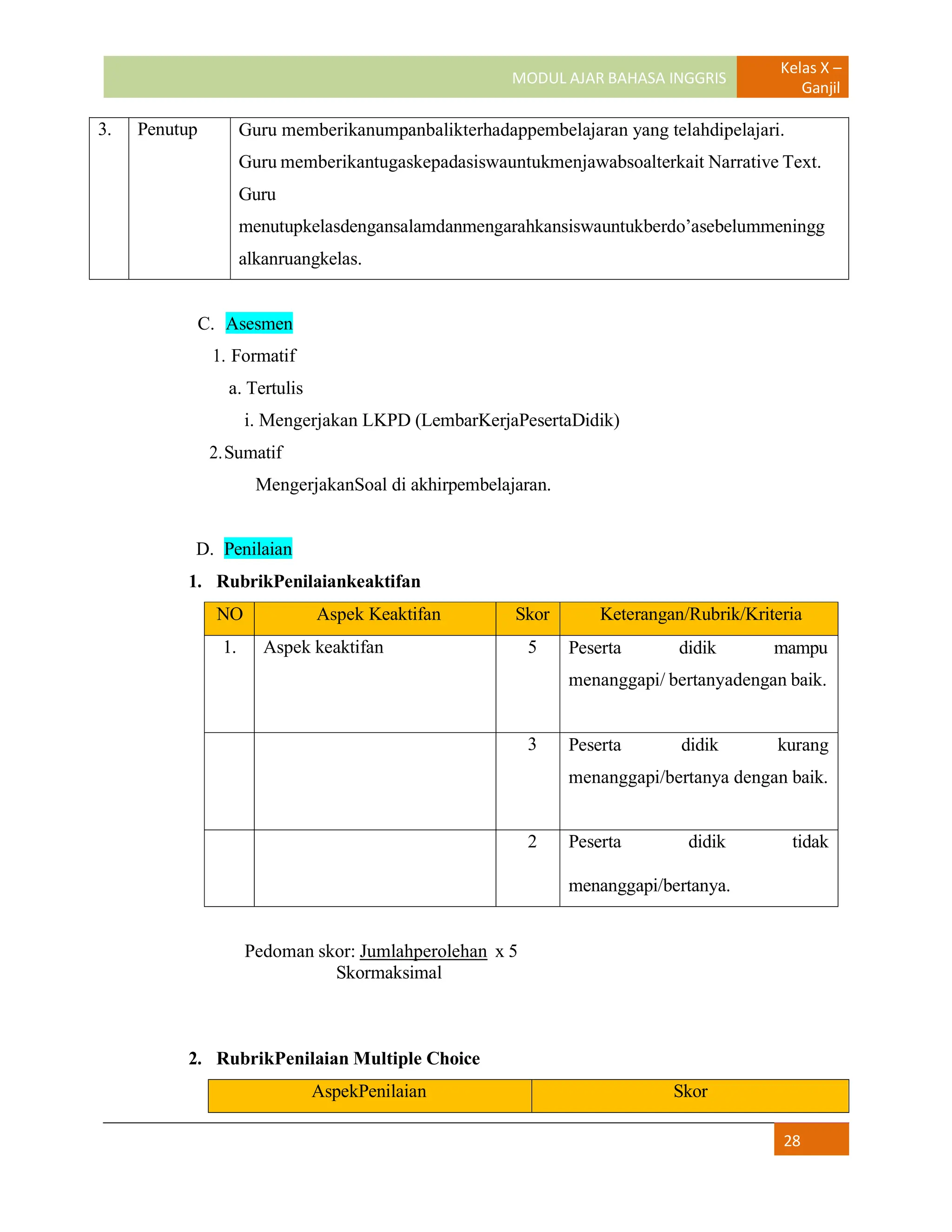 modul ajar recount tex KURIKULUM MERDEKA KELAS 2024t.pdf