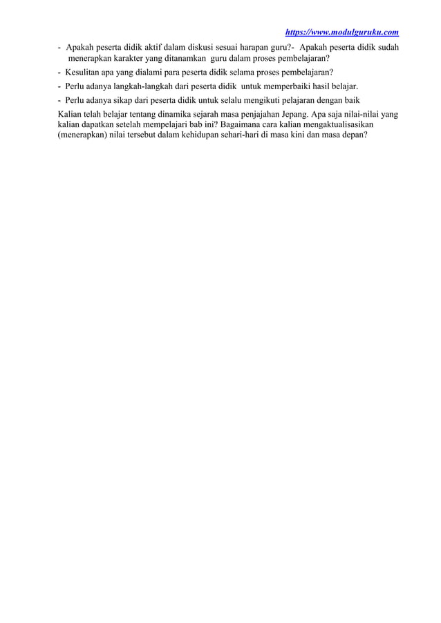 Modul Ajar Sejarah Kelas 11 Fase F Kurikulum Merdeka | PDF