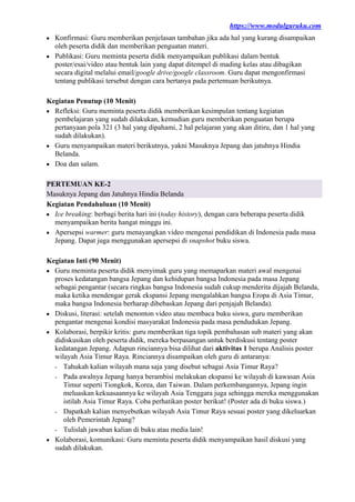 Modul Ajar Sejarah Kelas 11 Fase F Kurikulum Merdeka | PDF