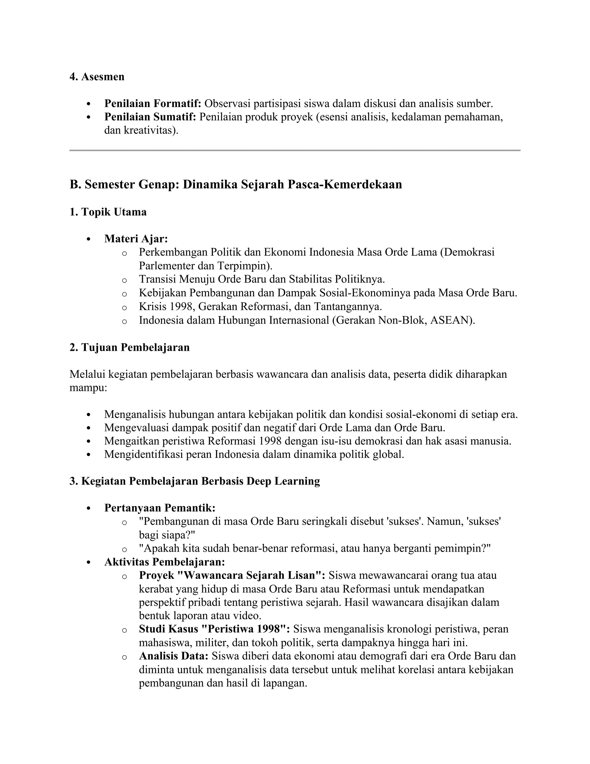 Modul Ajar Sejarah Kelas XI.docxGKFLKGLKFGLK | DOCX