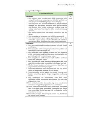 Modul Ajar Seni Rupa - MODUL AJAR SENI RUPA UNIT 7 - Fase C.pdf