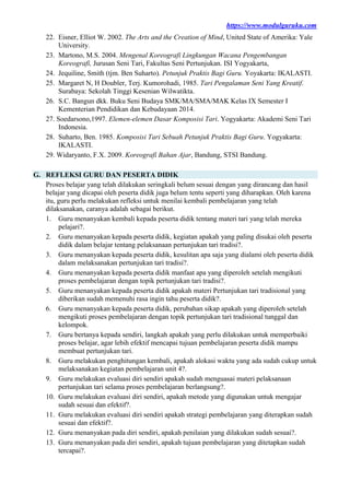 Modul Ajar Seni Tari Kelas 11 Fase F Kurikulum Merdeka | PDF