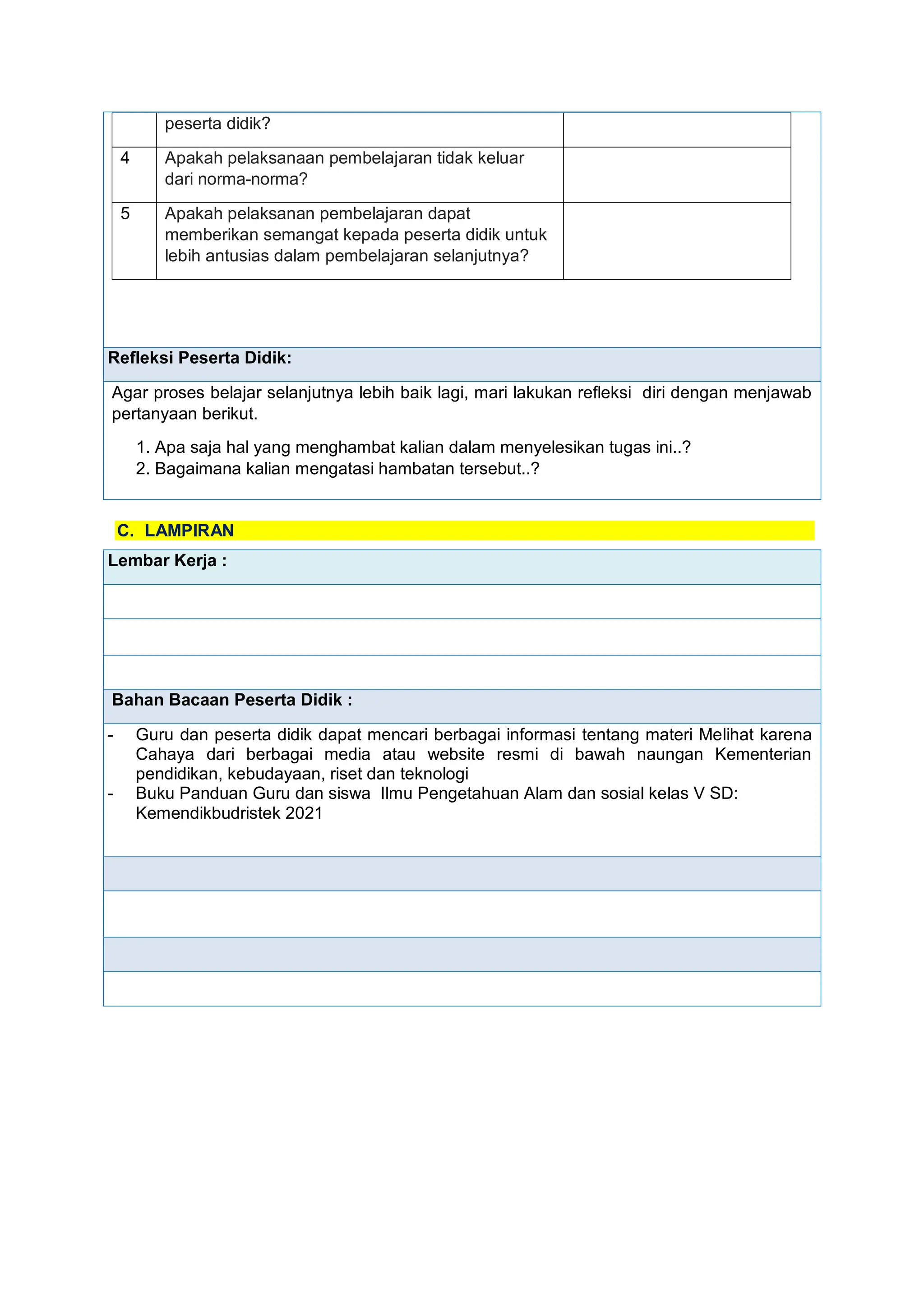 MODUL AJAR siklus 2 Mardia hayati.pdf untuk Ilmu Pengetahuan alam | PDF