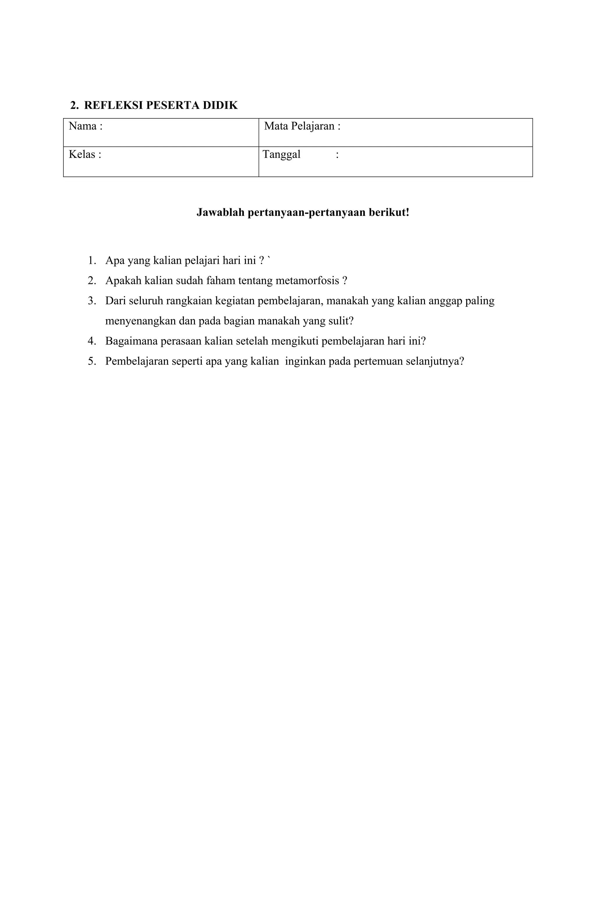 MODUL AJAR SIKLUS MAKHLUK HIDUP KELAS 3.docx