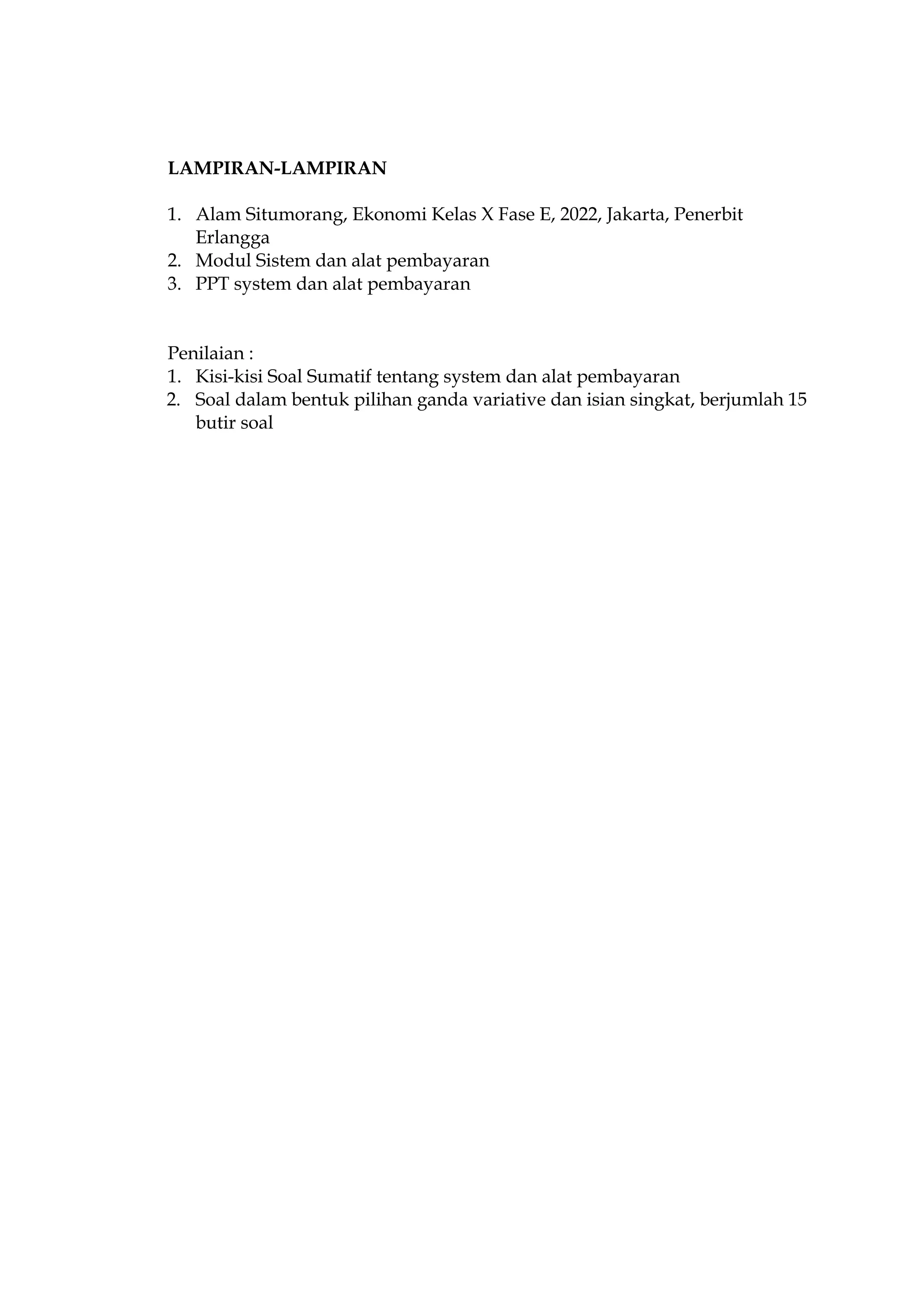 MODUL AJAR SISTEM DAN ALAT PEMBAYARAN.pdf MODUL AJAR SISTEM DAN ALAT PEMBAYARAN.pdf