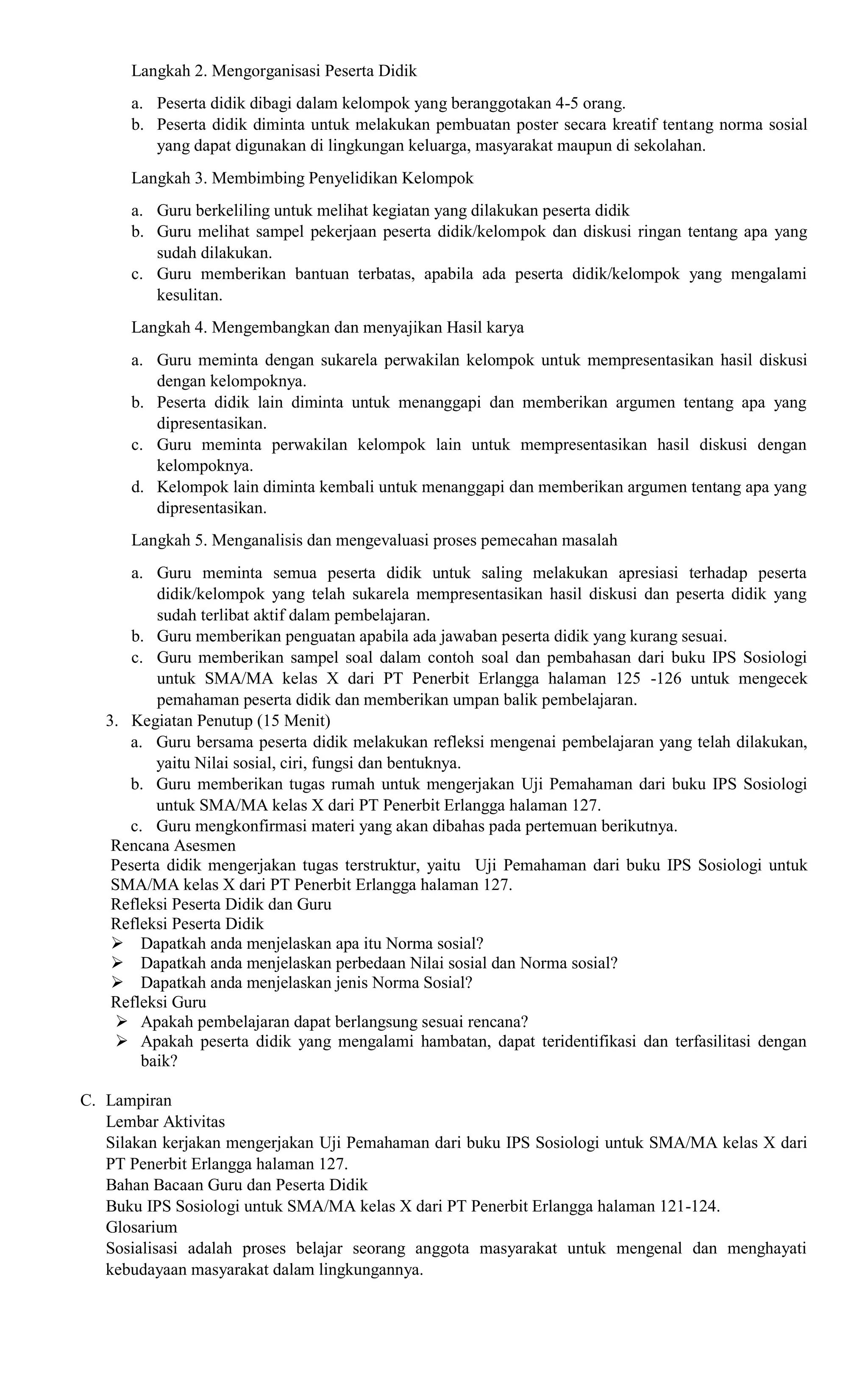 Modul Ajar Sosiologi - Lembaga Sosial - Fase E.pdf