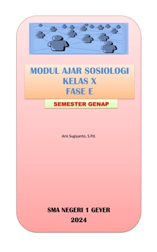 Modul Ajar Sosiologi - Lembaga Sosial - Fase E.pdf