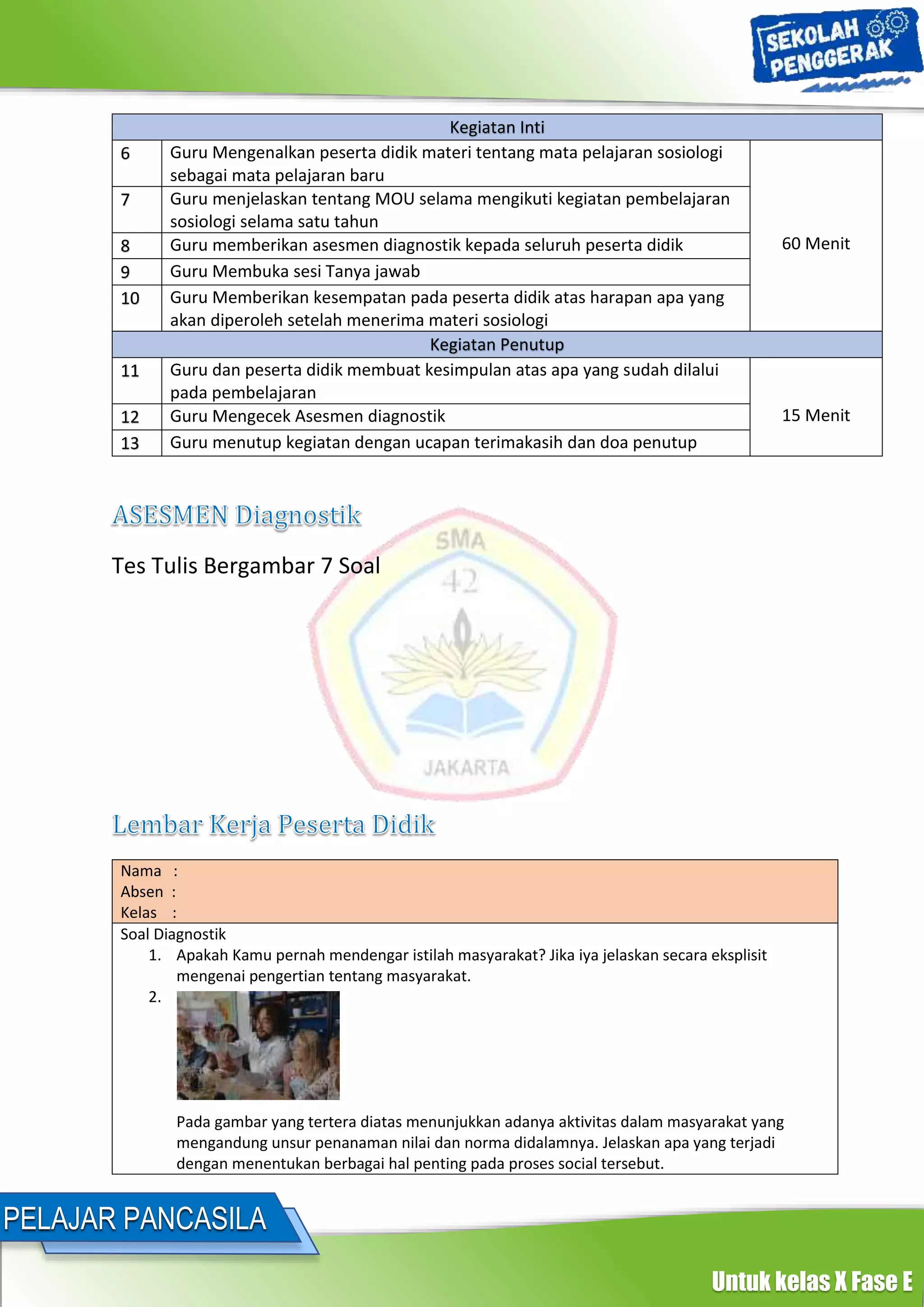 Modul ajar Sosiologi.docx