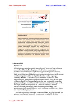 Modul Ajar Sosiologi Kelas 12 Fase F Kurikulum Merdeka | PDF