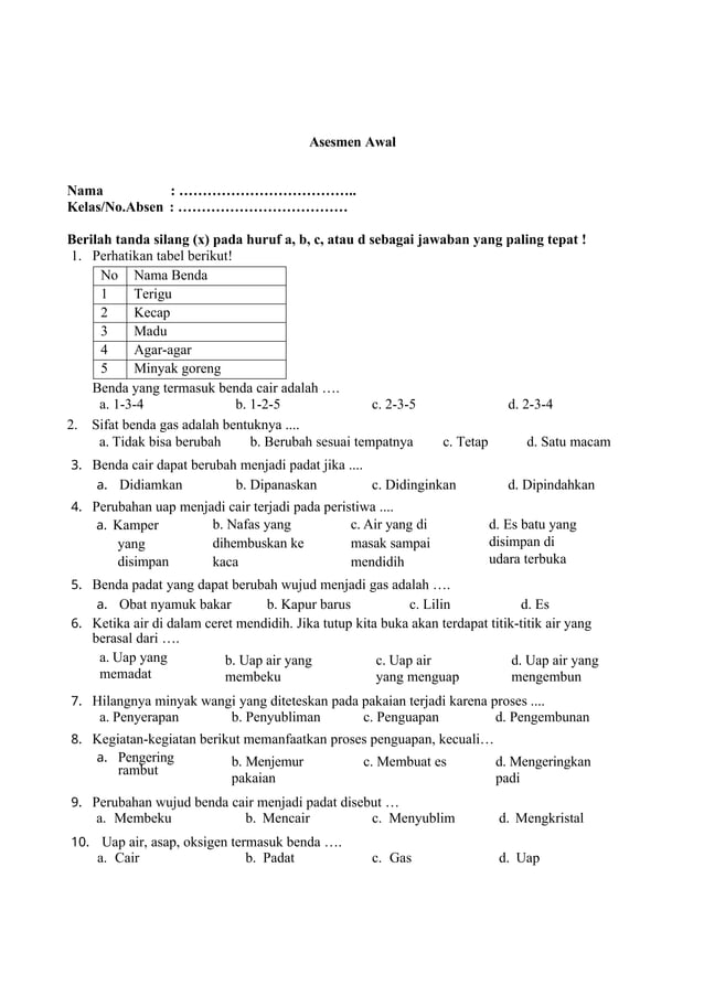 MODUL AJAR TaRL IPAS KELAS 4 PERUBAHAN WUJUD BENDA UKIN.docx
