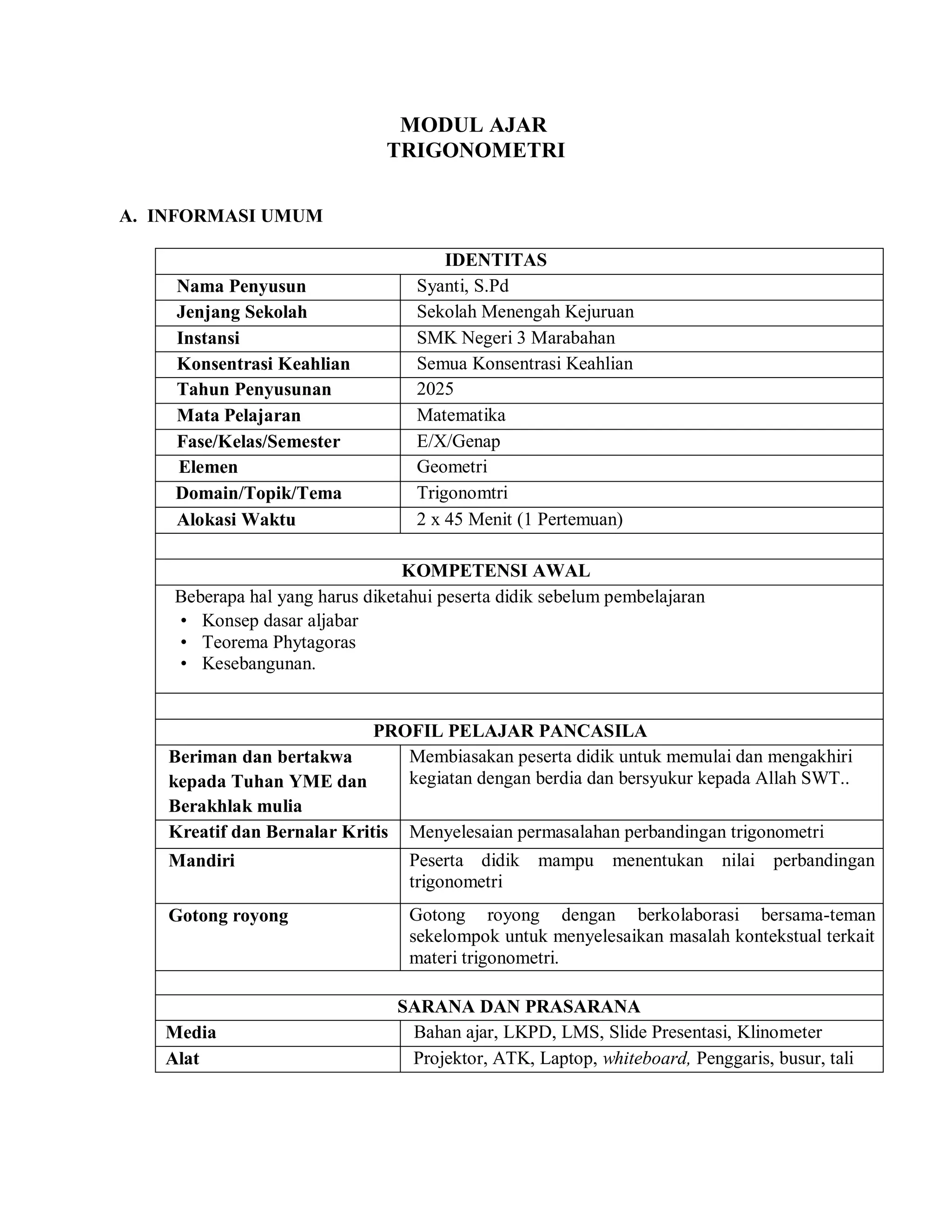 MODUL AJAR TRIGONOMETRI MATEMATIKAA .pdf