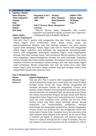 Modul Ajar Unit 5 Pertemuan Ke 7 Personal Money Management.pdf