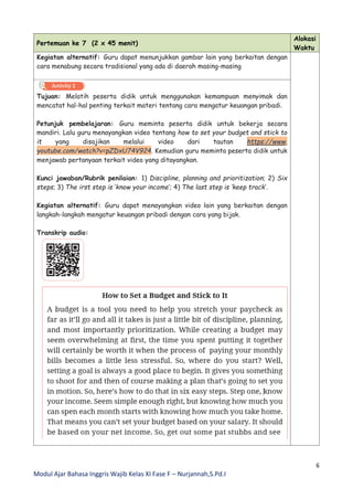 Modul Ajar Unit 5 Pertemuan Ke 7 Personal Money Management.pdf