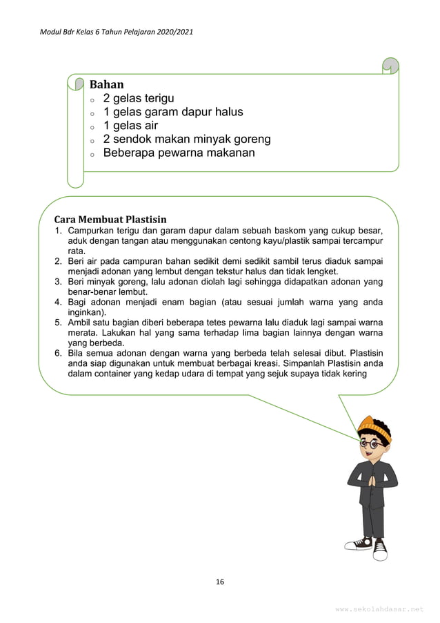 Modul aki bagi kelas 6 tema 2 | PDF
