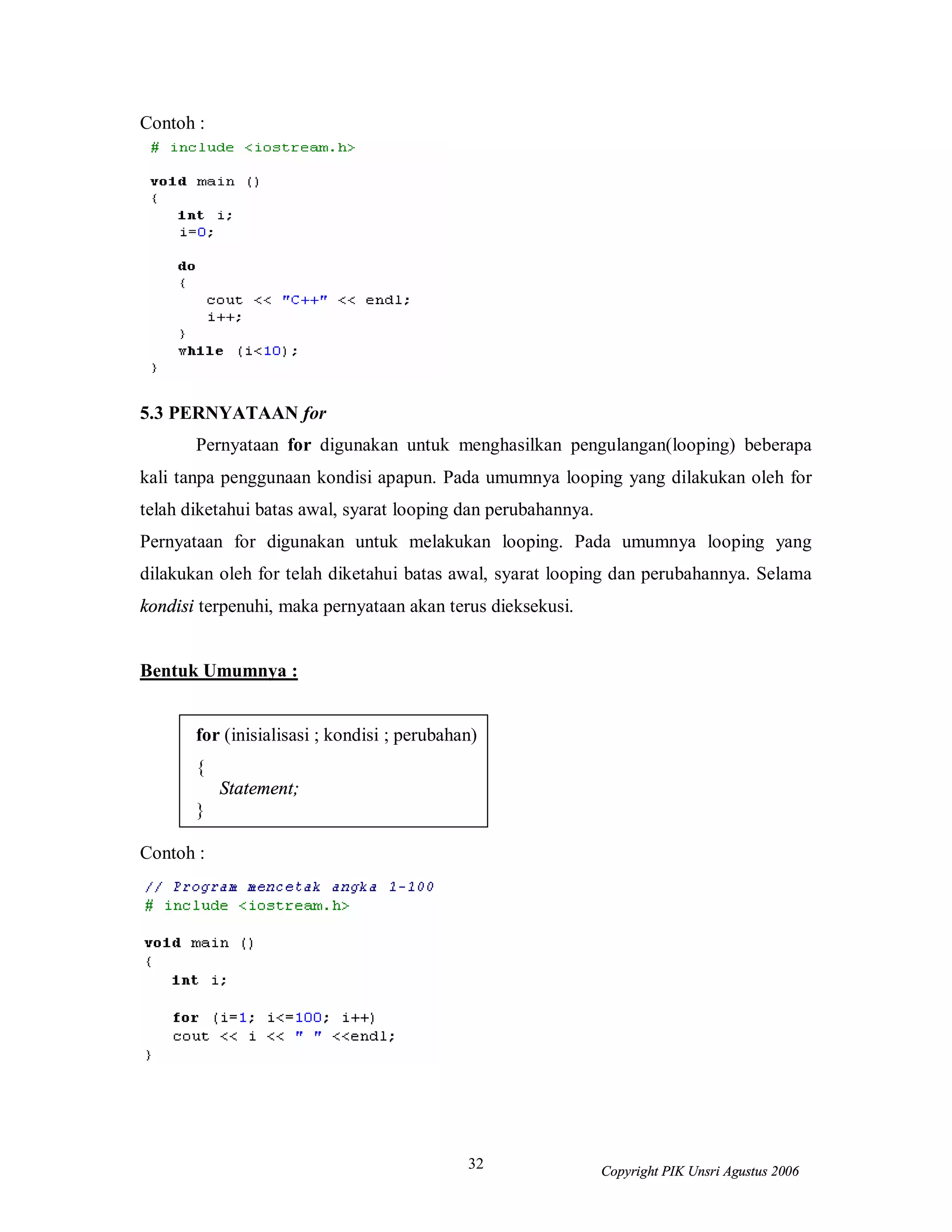 Modul algoritma dan pemograman | PDF