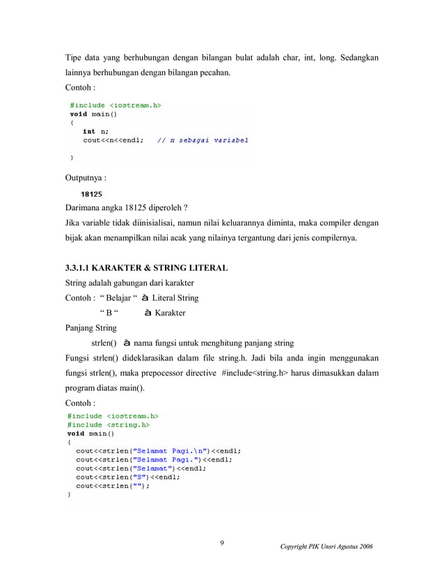 Modul algoritma dan pemograman | PDF
