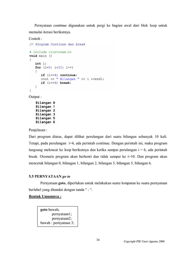 Modul algoritma dan pemograman | PDF