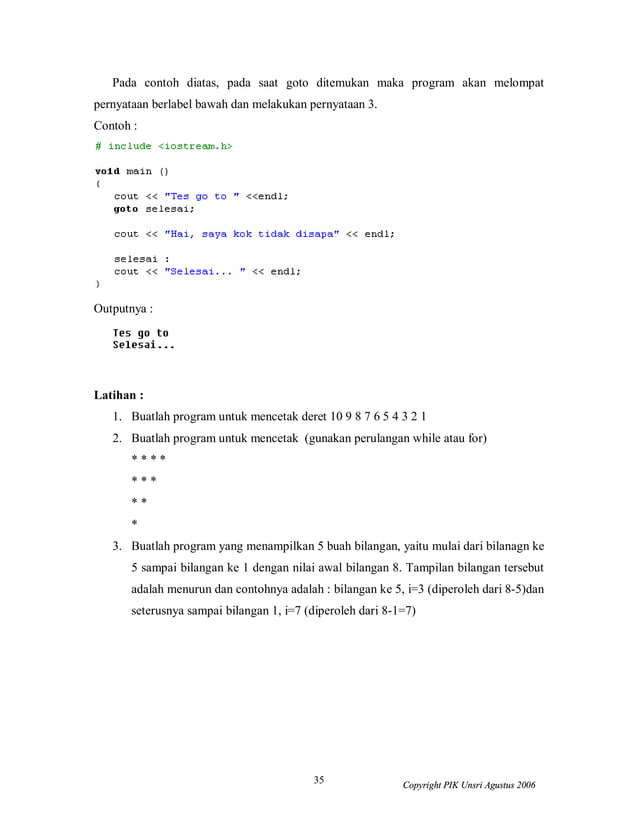 Modul algoritma dan pemograman | PDF