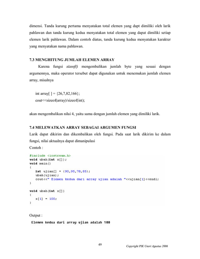 Modul algoritma dan pemograman | PDF