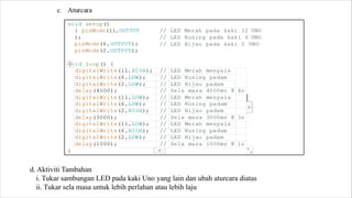 Simulasi Modul Amali Arduino Tingkatan 2 RBT | PDF