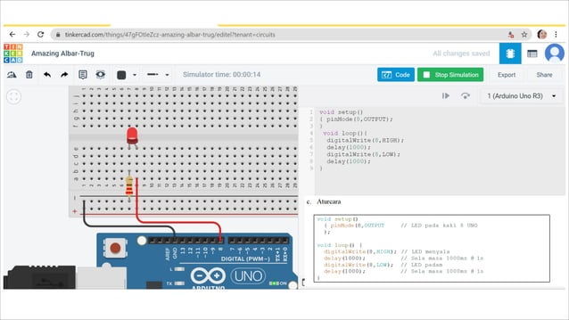 Simulasi Modul Amali Arduino Tingkatan 2 RBT | PPT