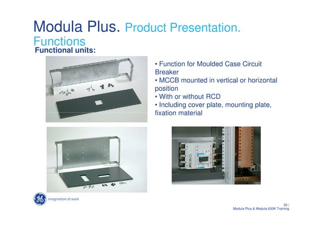 Modula Plus Modula 630 K Training | PPT