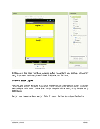Modul Ajar Mata pelajaran Informatika Kelas XI tentang Modul App ...