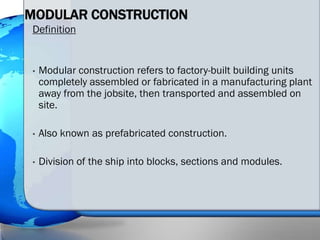 Modular Construction Advancements | PPT