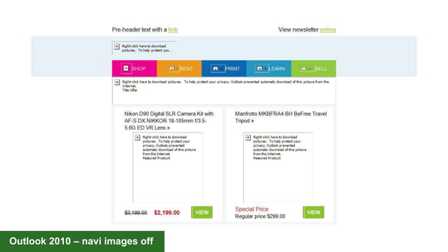 Modular email templates | PPT